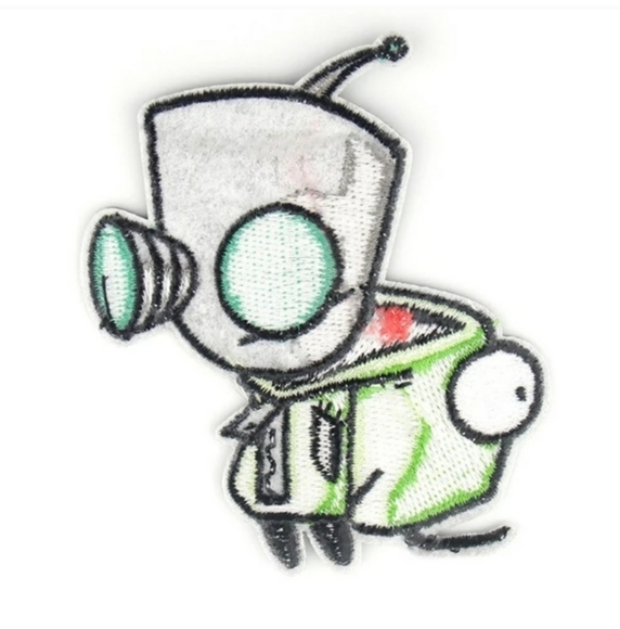 Invader Zim | Accessories | Invader Zim Iron On Patch | Poshmark